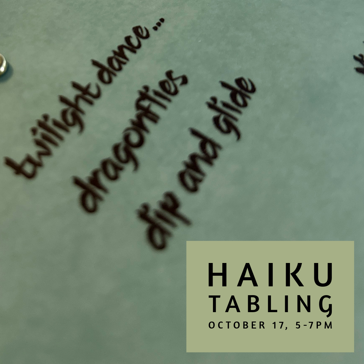 Haiku Tabling — Part of Yukata Inspired 2025 – Danaca Design Gallery